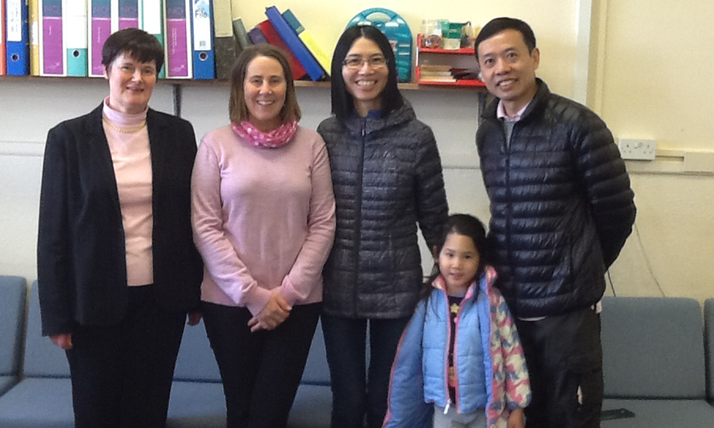 Former Pupil Pays Us A Flying Visit From Canada · Wellington School Ayr